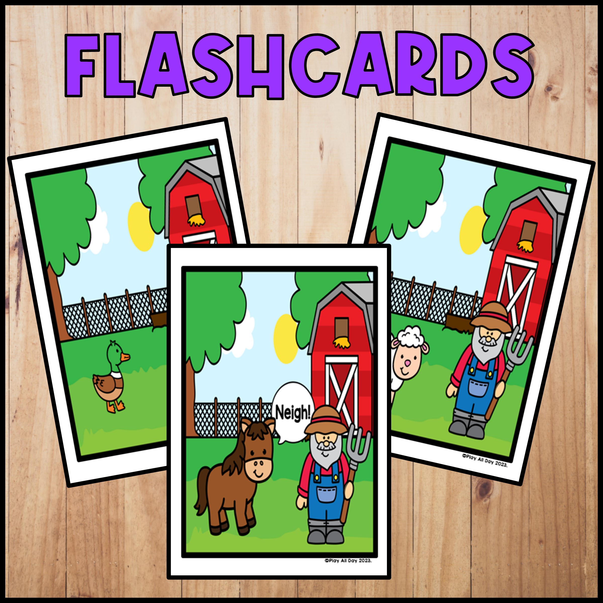 Old MacDonald Song and Activity Set | Book Flashcards Dramatic Play ...