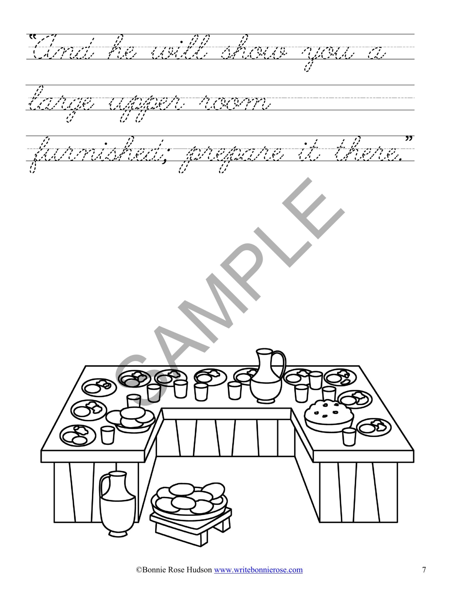 Easter Story Coloring Book with Cursive Copywork | Made By Teachers