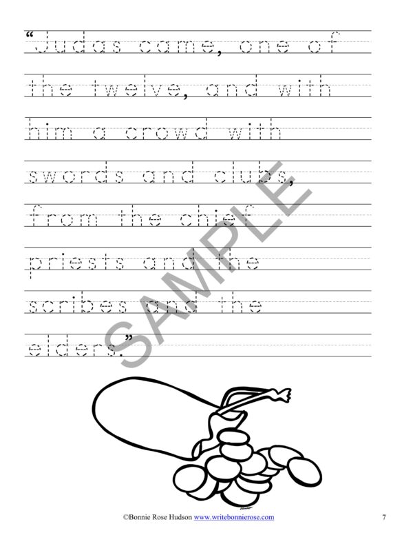Easter Story Coloring Book with Print Copywork | Made By Teachers