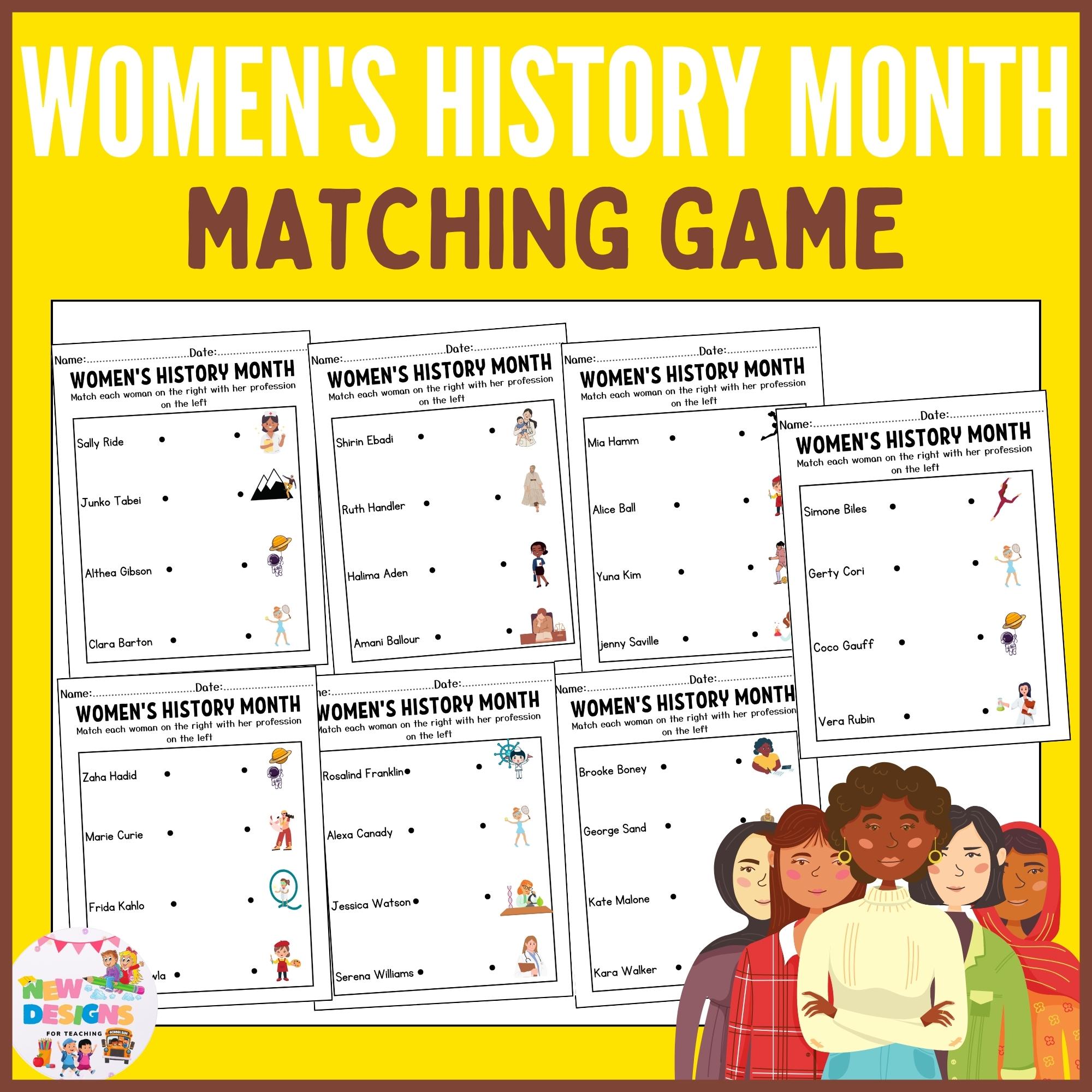 Women’s history month | Made By Teachers
