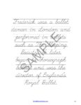 Famous Ballet Dancers Coloring Book with Cursive Copywork | Made By ...