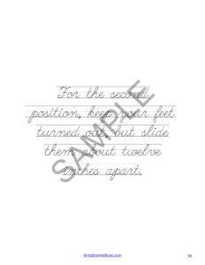 Famous Ballet Dancers Coloring Book with Cursive Copywork | Made By ...