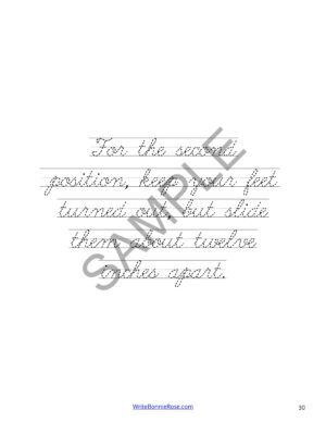 Famous Ballet Dancers Coloring Book with Cursive Copywork | Made By ...