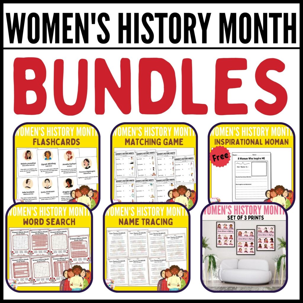 Women’s History Month BUNDLE | Made By Teachers