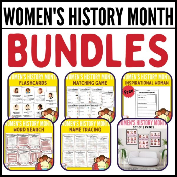 Women’s History Month BUNDLE | Made By Teachers
