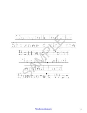 Famous Native Americans Coloring Book with Print Copywork | Made By ...