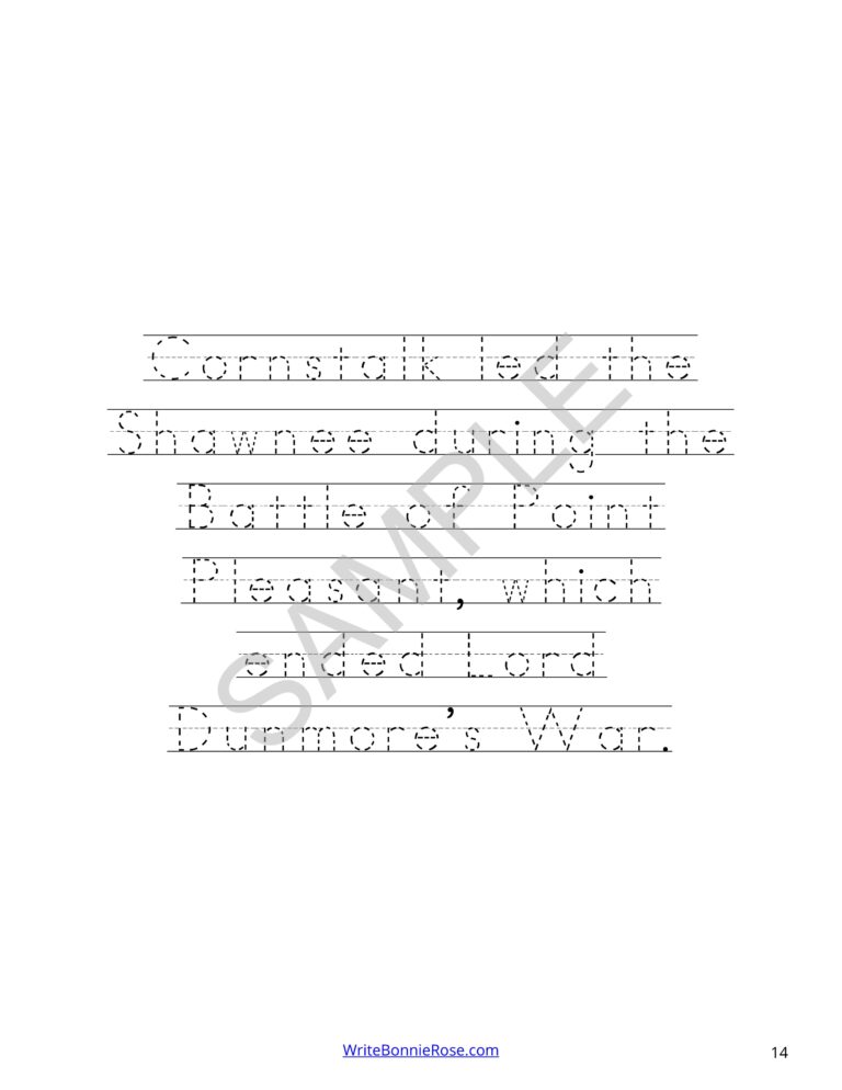 Famous Native Americans Coloring Book with Print Copywork | Made By ...