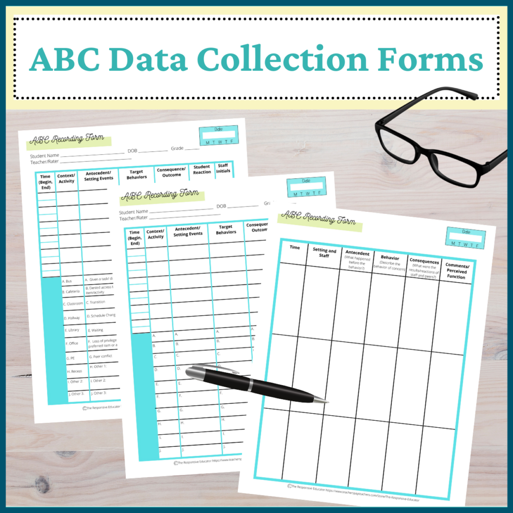 Behavior Tracking Forms | Made By Teachers