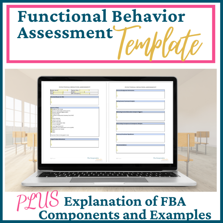 Functional Behavior Assessment | Made By Teachers