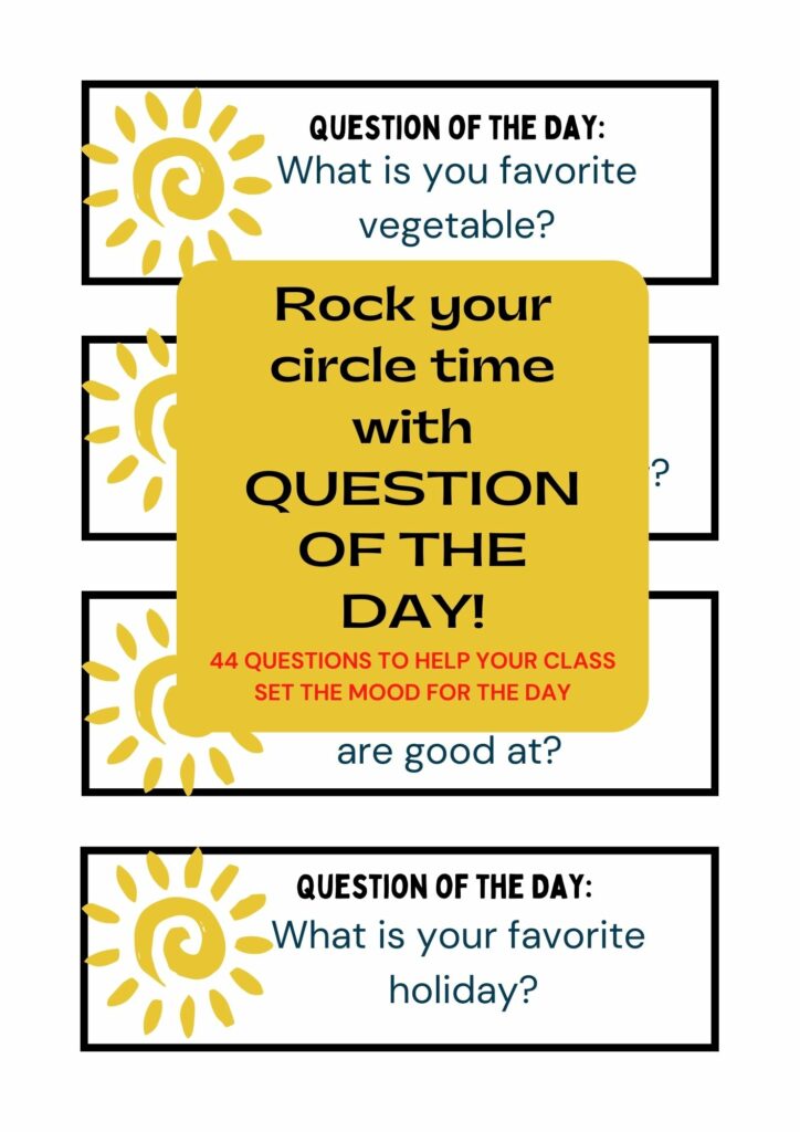 Question of the Day activities Math Opinion Writing EPIC community ...