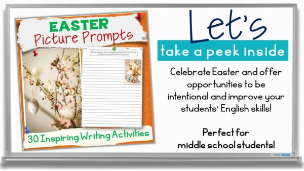 Easter Writing Prompts - Narrative Picture Creative Activities and ...