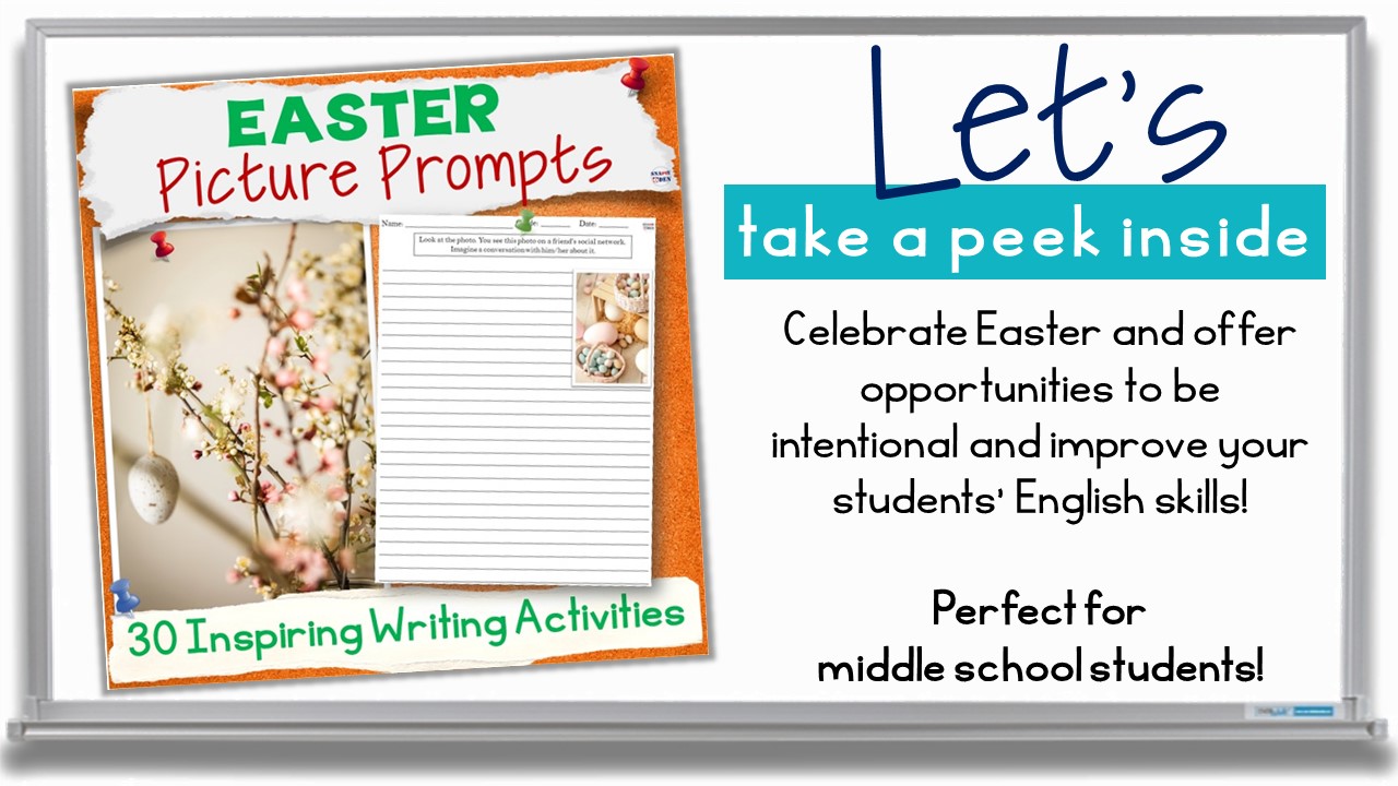 Easter Writing Prompts - Narrative Picture Creative Activities and ...