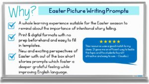 Easter Writing Prompts - Narrative Picture Creative Activities and ...