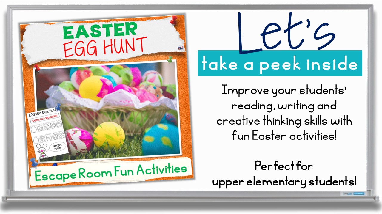 Easter Escape Room - Egg Collection Challenge - Scavenger Hunt ...