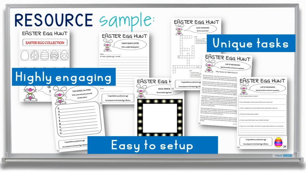 Easter Escape Room - Egg Collection Challenge - Scavenger Hunt ...