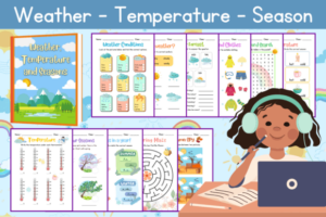Worksheet Weather, Temperature, Seasons | Made By Teachers