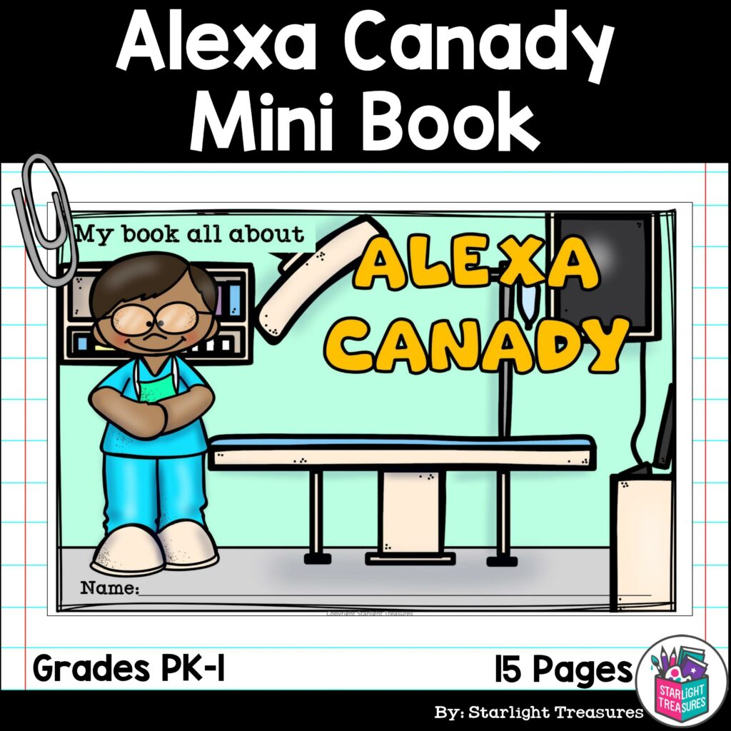 Alexa Canady Mini Book for Early Readers: Women's History Month | Made ...