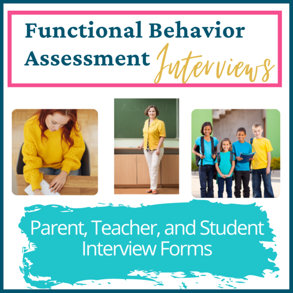 FBA Interview Forms | Made By Teachers