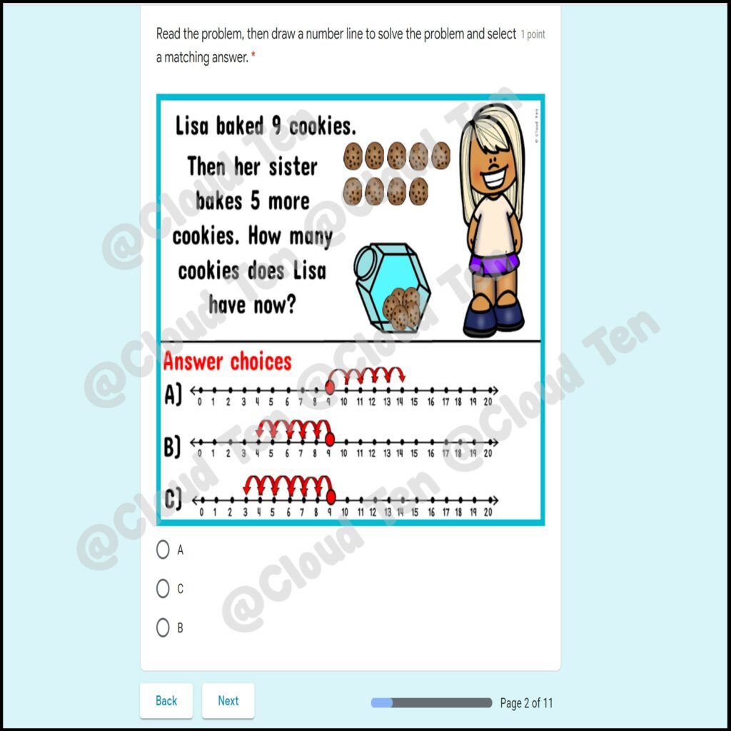 Problem Solving to 20 - Google Forms™ | Made By Teachers