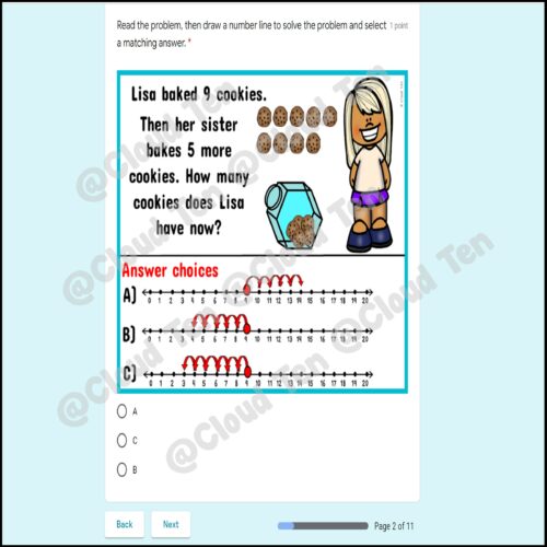 Problem Solving to 20 - Google Forms™ | Made By Teachers