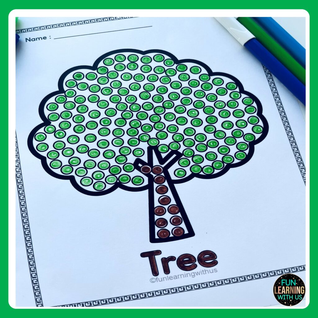 Earth Day Fine Motor Skill Q-Tip Painting | Made By Teachers