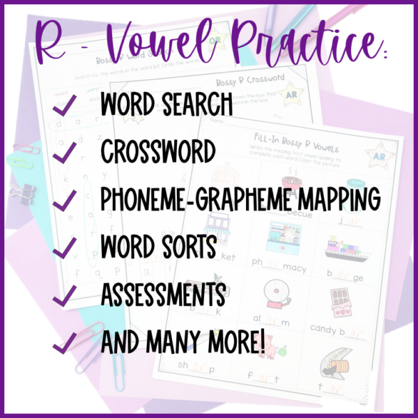 R-Controlled Vowel Worksheets – Bossy R Phonics Activities | Made By Teachers