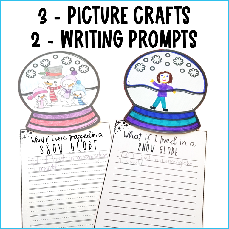 Winter Writing Craft – What if I lived in a Snow Globe | Made By Teachers
