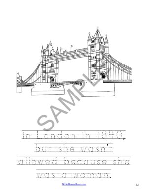 Women's Suffrage & the Nineteenth Amendment Coloring Book-Level B ...