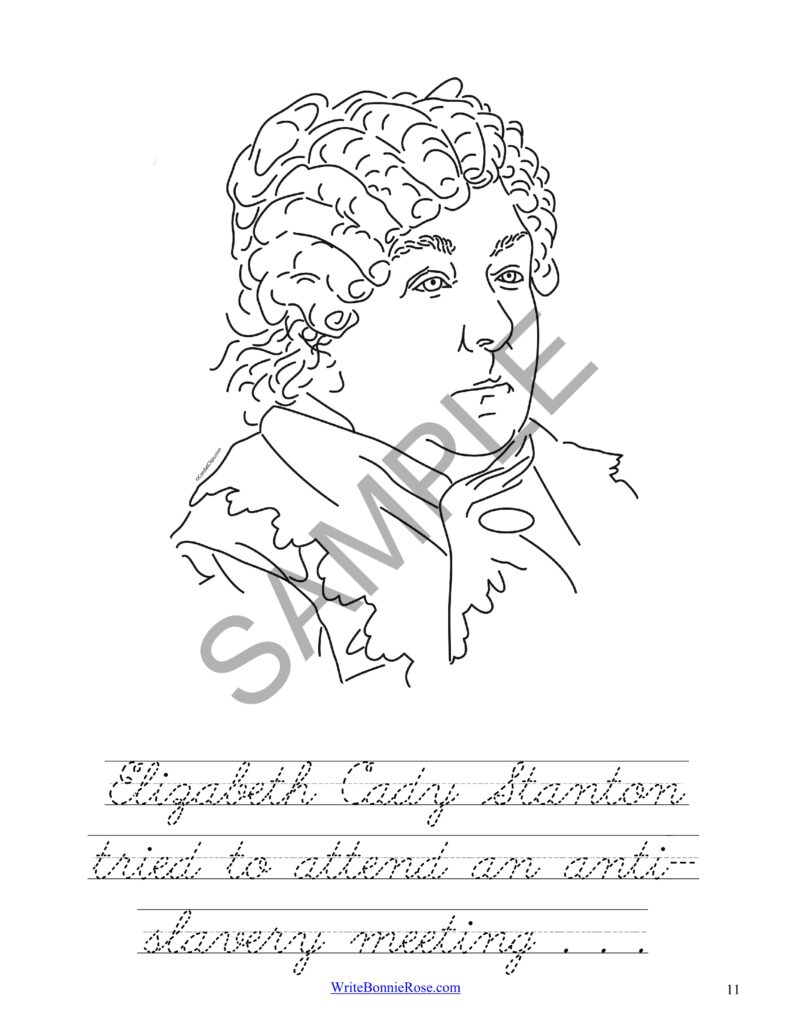 Women's Suffrage & the Nineteenth Amendment Coloring Book-Level C ...