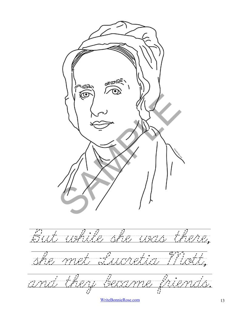 Women's Suffrage & the Nineteenth Amendment Coloring Book-Level C ...