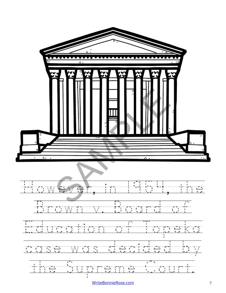 Ruby Bridges Coloring Book-Level B | Made By Teachers