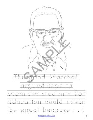 Ruby Bridges Coloring Book-Level B | Made By Teachers