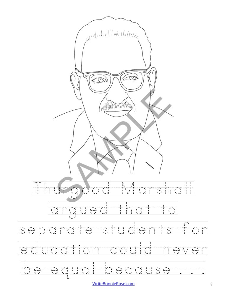 Ruby Bridges Coloring Book-Level B | Made By Teachers