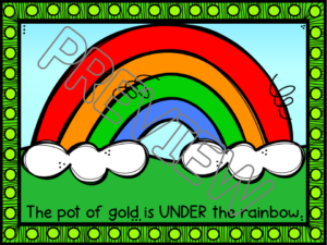 St. Patrick's Day Positional Word Book for Preschool and PreK | Made By ...