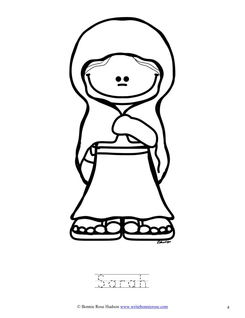 Women of the Bible Coloring Book-Level A | Made By Teachers
