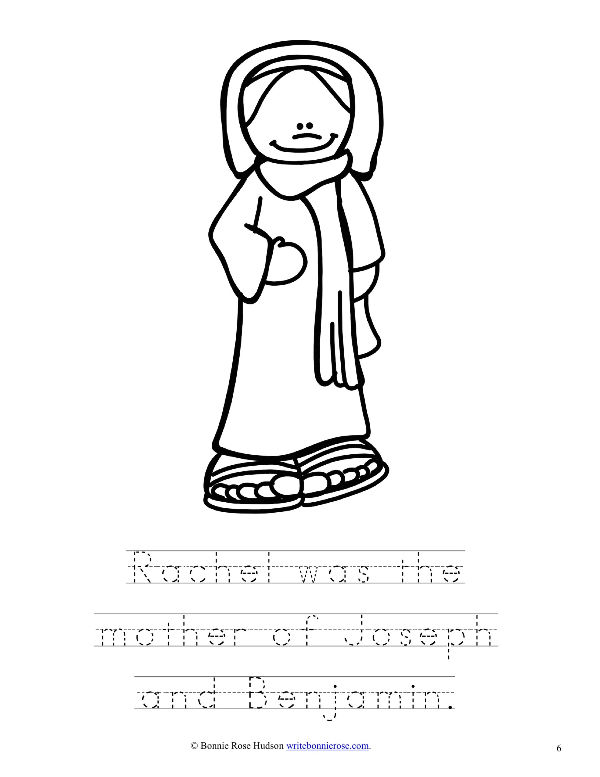 Women of the Bible Coloring Book-Level B | Made By Teachers