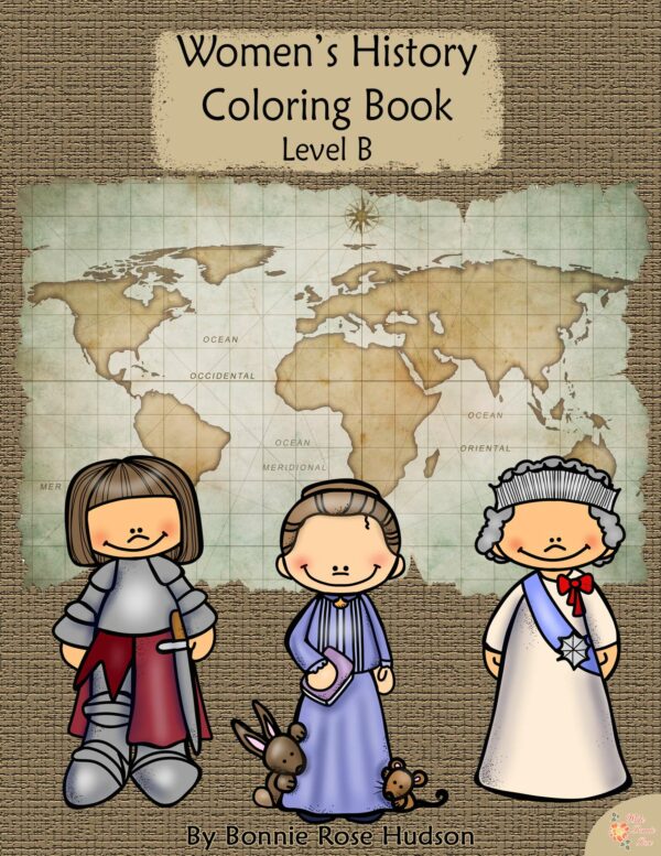 Women's History Coloring Book-Level B | Made By Teachers