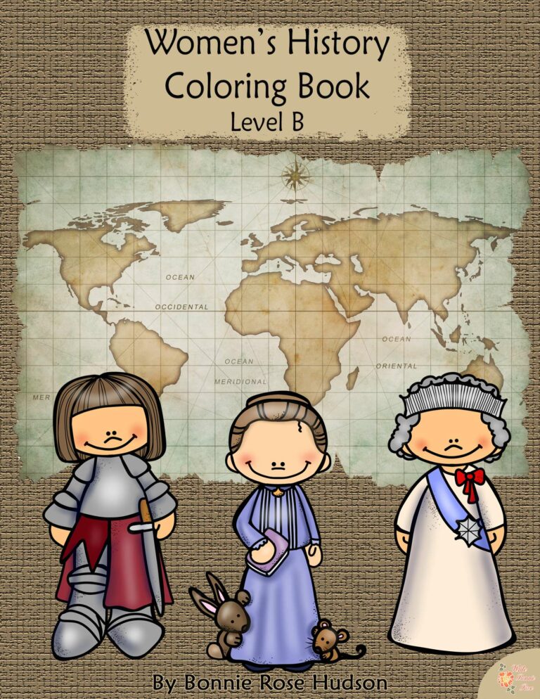 Women's History Coloring Book-Level B | Made By Teachers