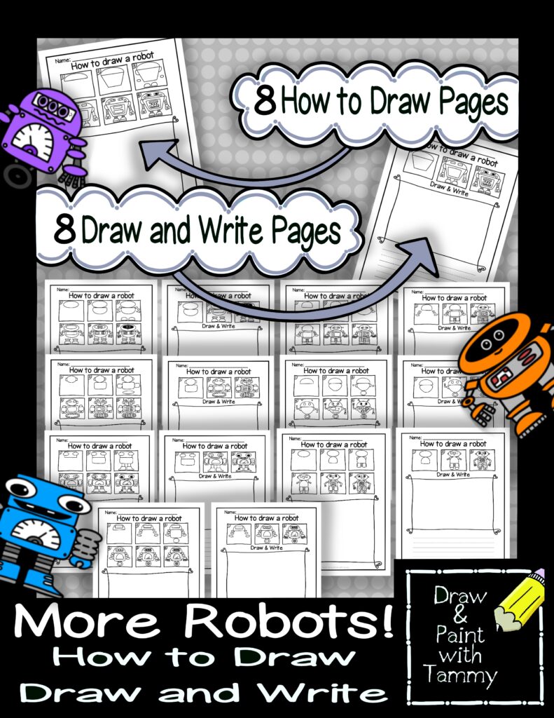 Directed Drawing More Robots How to Draw and Draw and Write Art ...