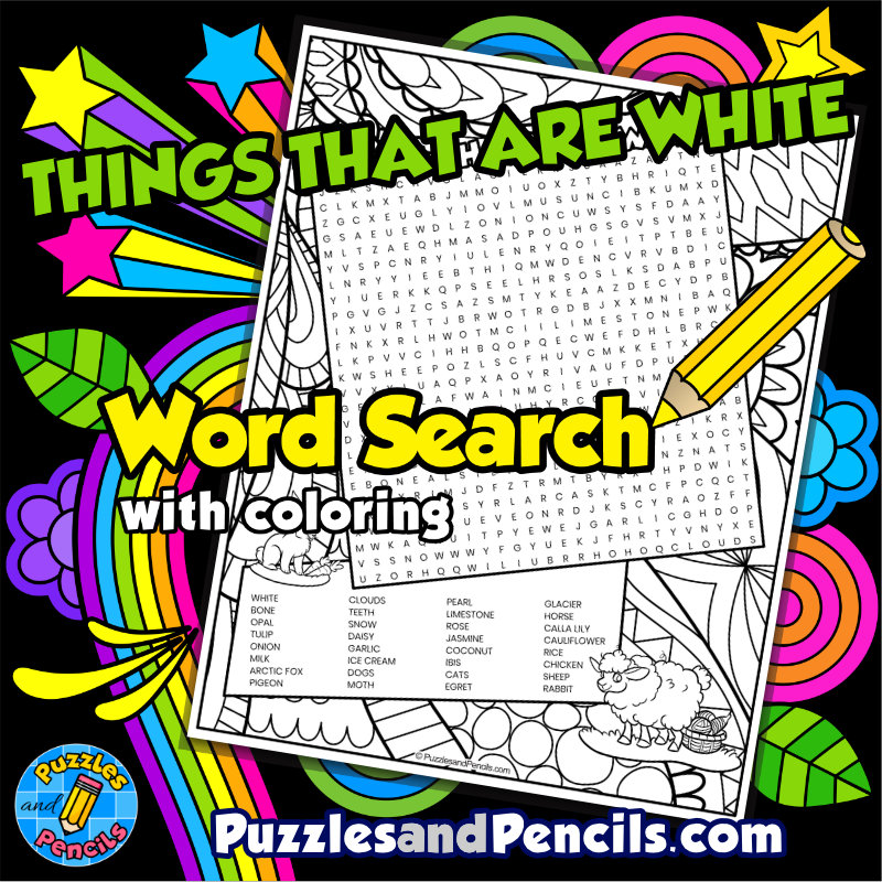 Beaver Word Search Puzzle Activity Page and Coloring | Wildlife ...