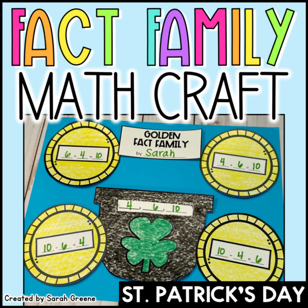 St. Patrick's Day Fact Family Craft | Made By Teachers