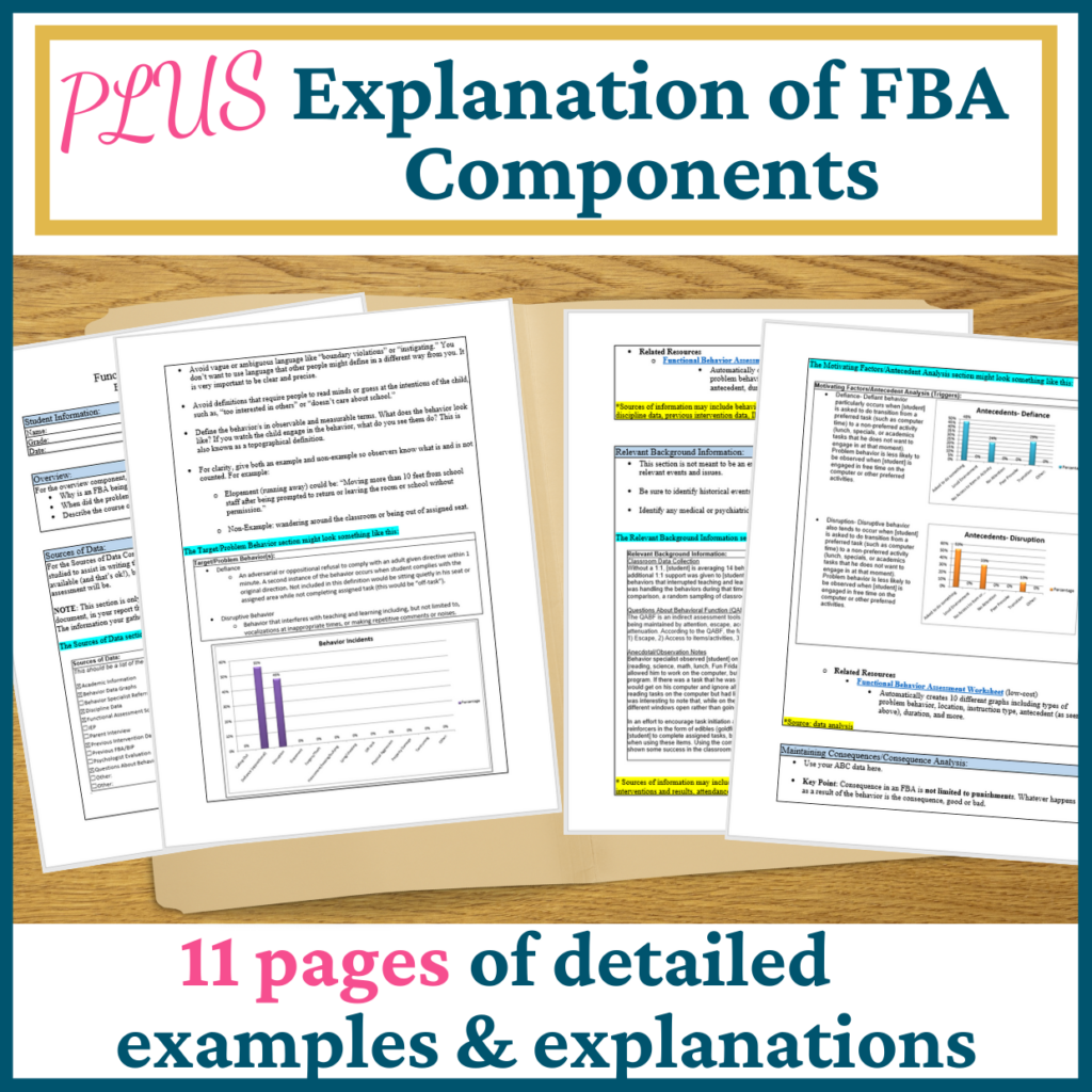 Manage Classroom Behavior: FBA, BIP, Progress Monitoring | Made By Teachers