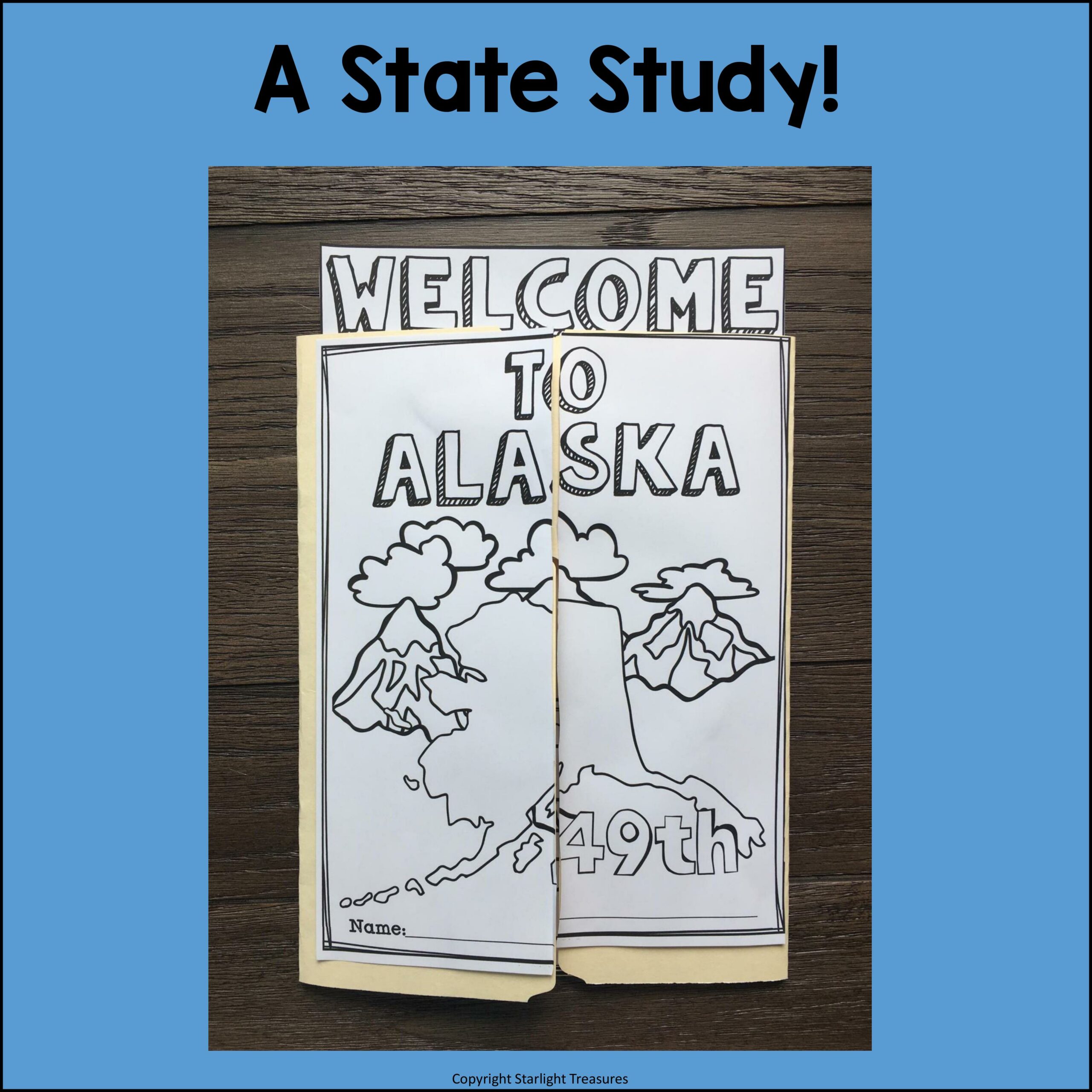 Alaska Lapbook for Early Learners - A State Study | Made By Teachers