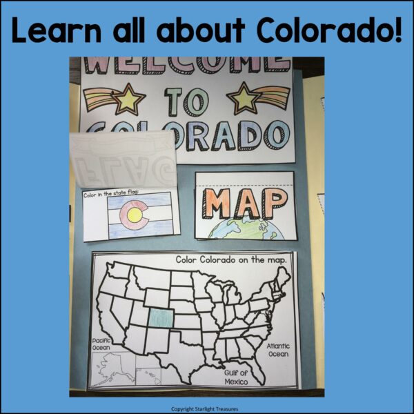 Colorado Lapbook for Early Learners - A State Study | Made By Teachers