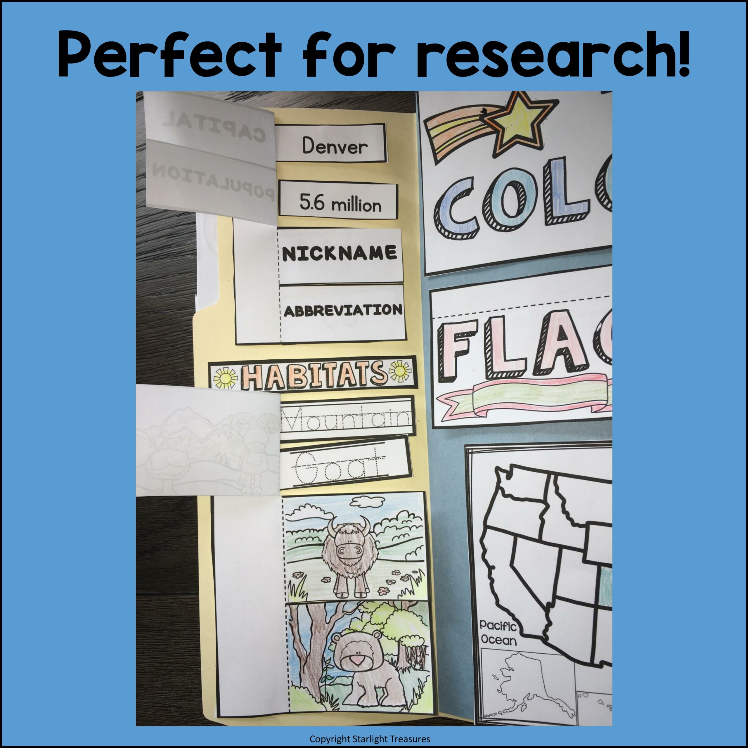 Colorado Lapbook for Early Learners - A State Study | Made By Teachers