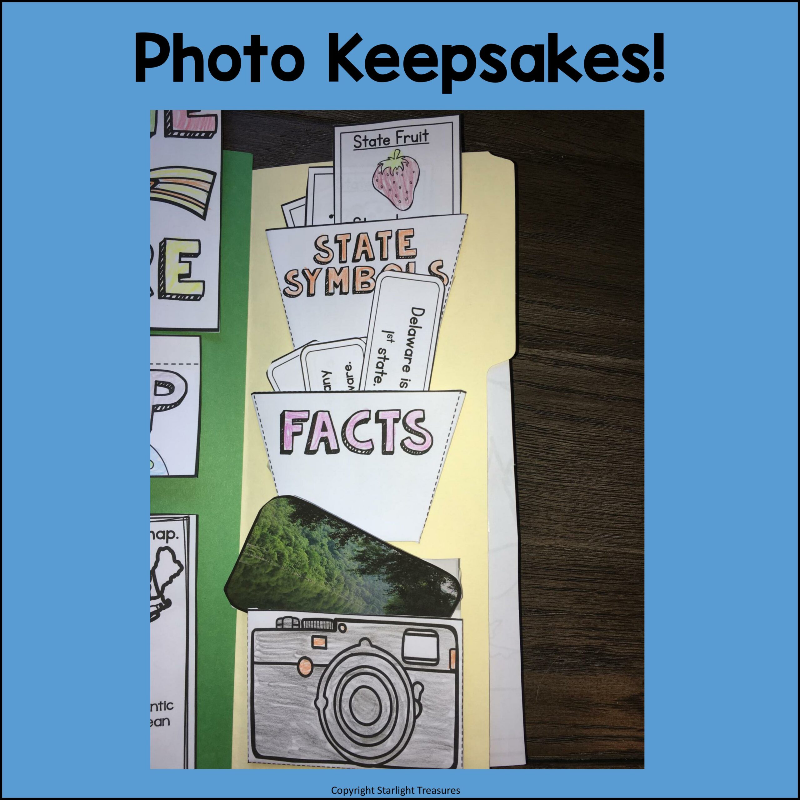 Delaware Lapbook for Early Learners - A State Study | Made By Teachers