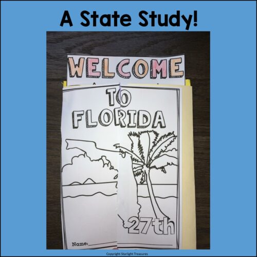 Florida Lapbook for Early Learners - A State Study | Made By Teachers