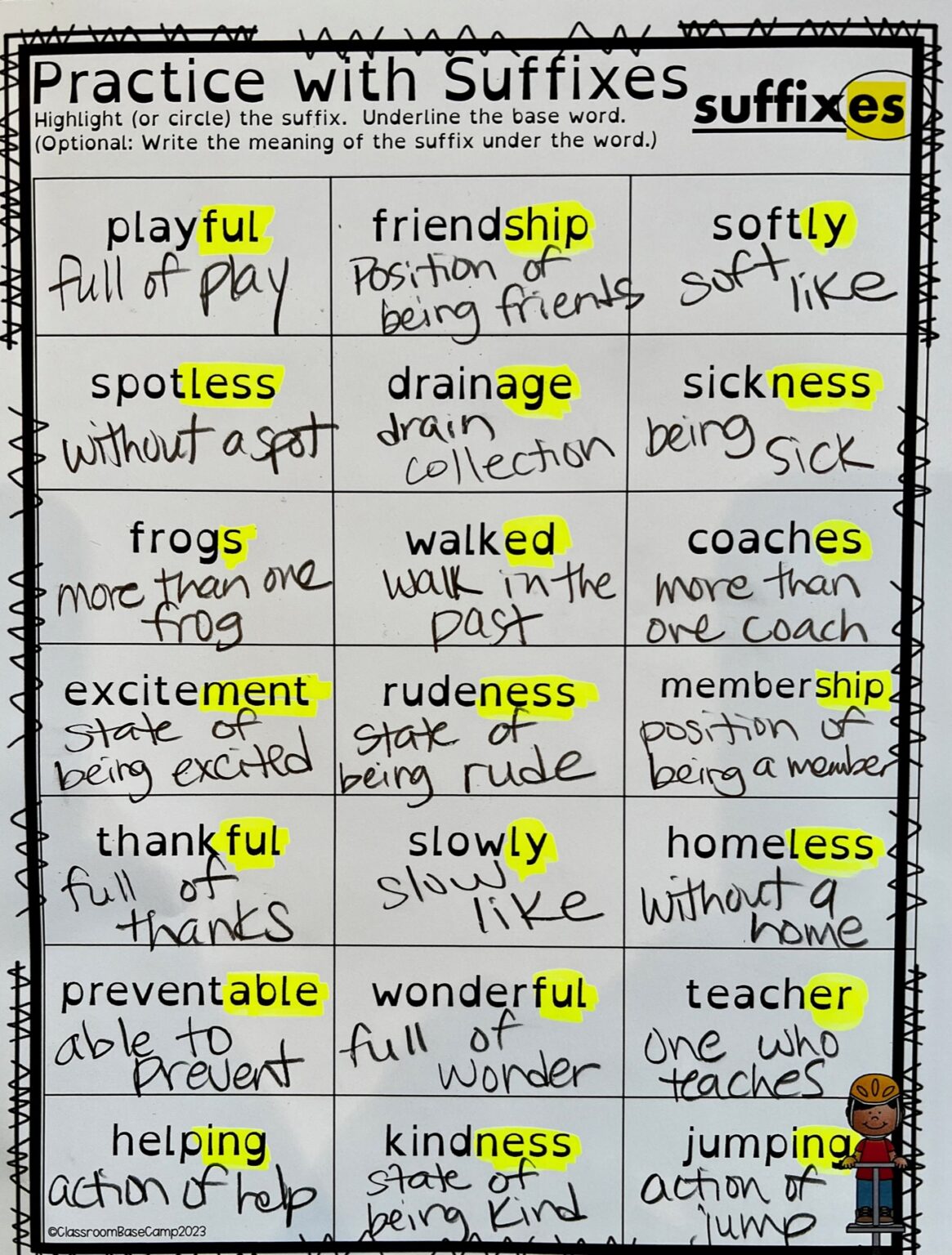 Suffixes - Orton Gillingham Morphology | Made By Teachers