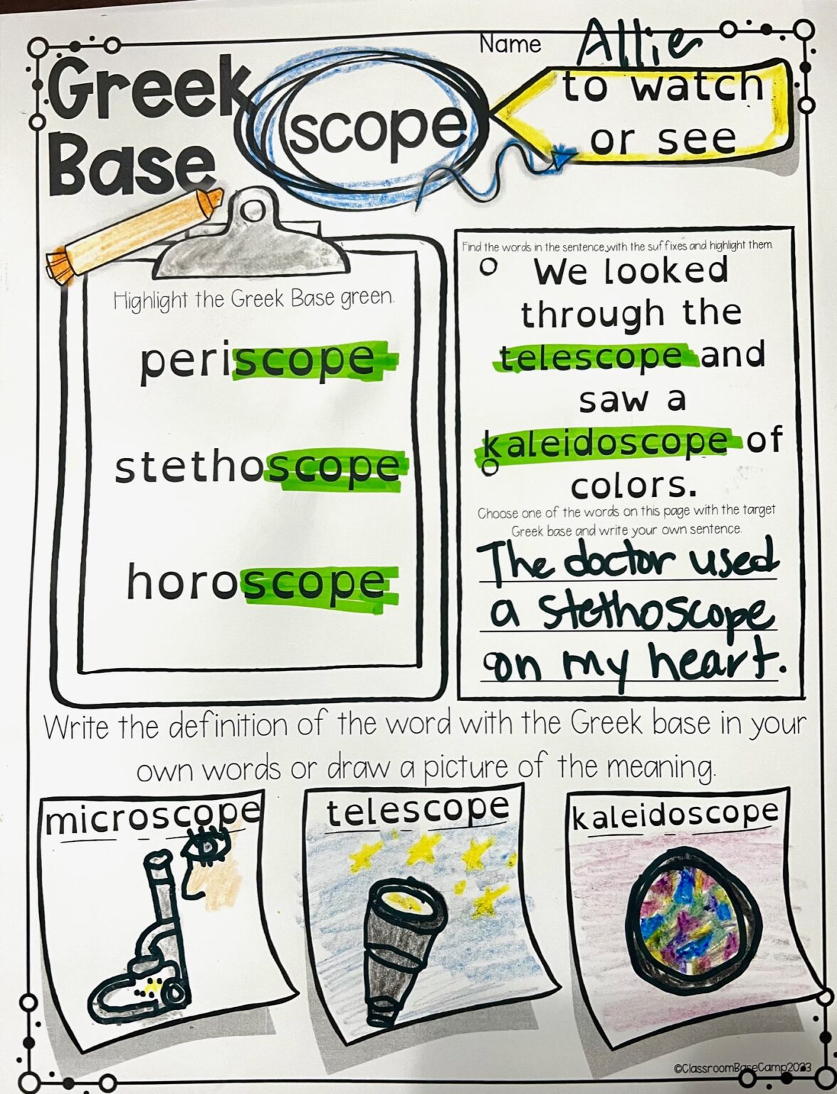 Greek Roots - Greek Bases Orton Gillingham | Made By Teachers