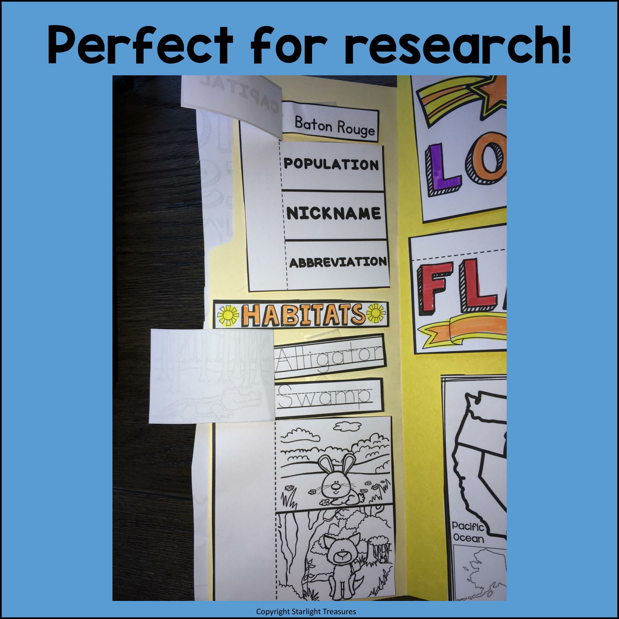 Louisiana Lapbook for Early Learners - A State Study | Made By Teachers